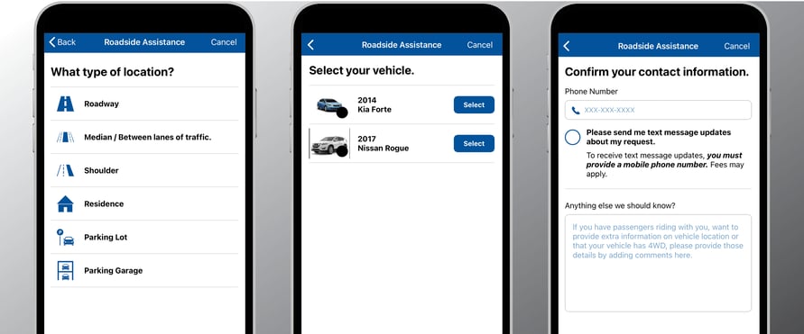 How to Request Roadside Assistance through the CAA Mobile App